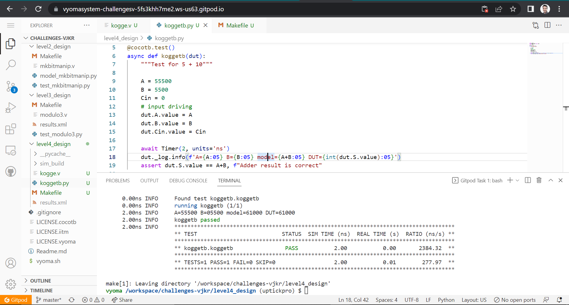 GitHub - vjkr/KoggeStoneAdder
