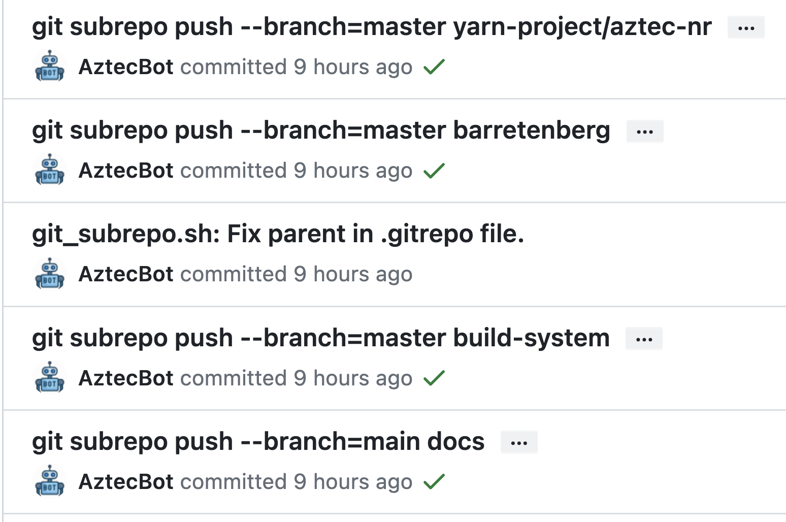 [ci] Only ever make one mirror commit in nightly mirror action · Issue #2812 · AztecProtocol ...