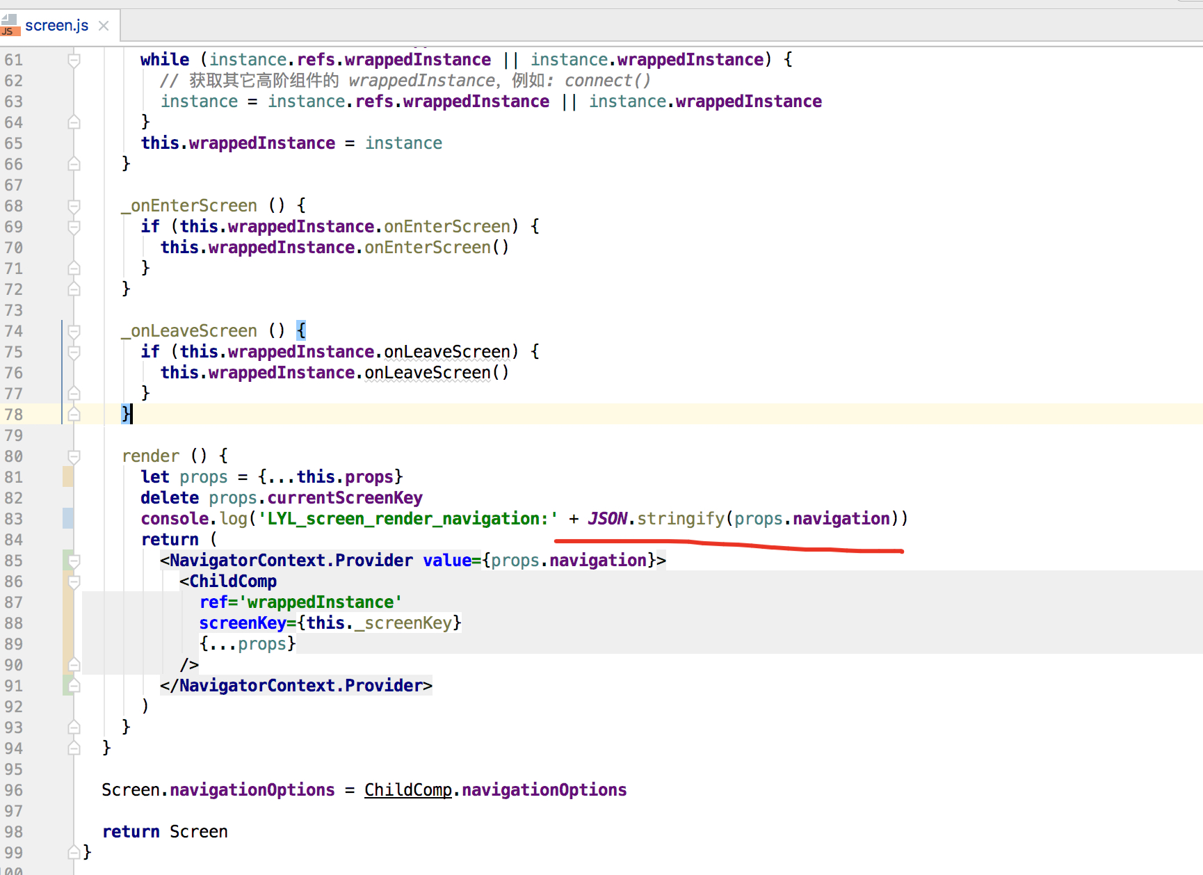 Context Is Not Effect · Issue 4747 · React Navigation React Navigation · Github