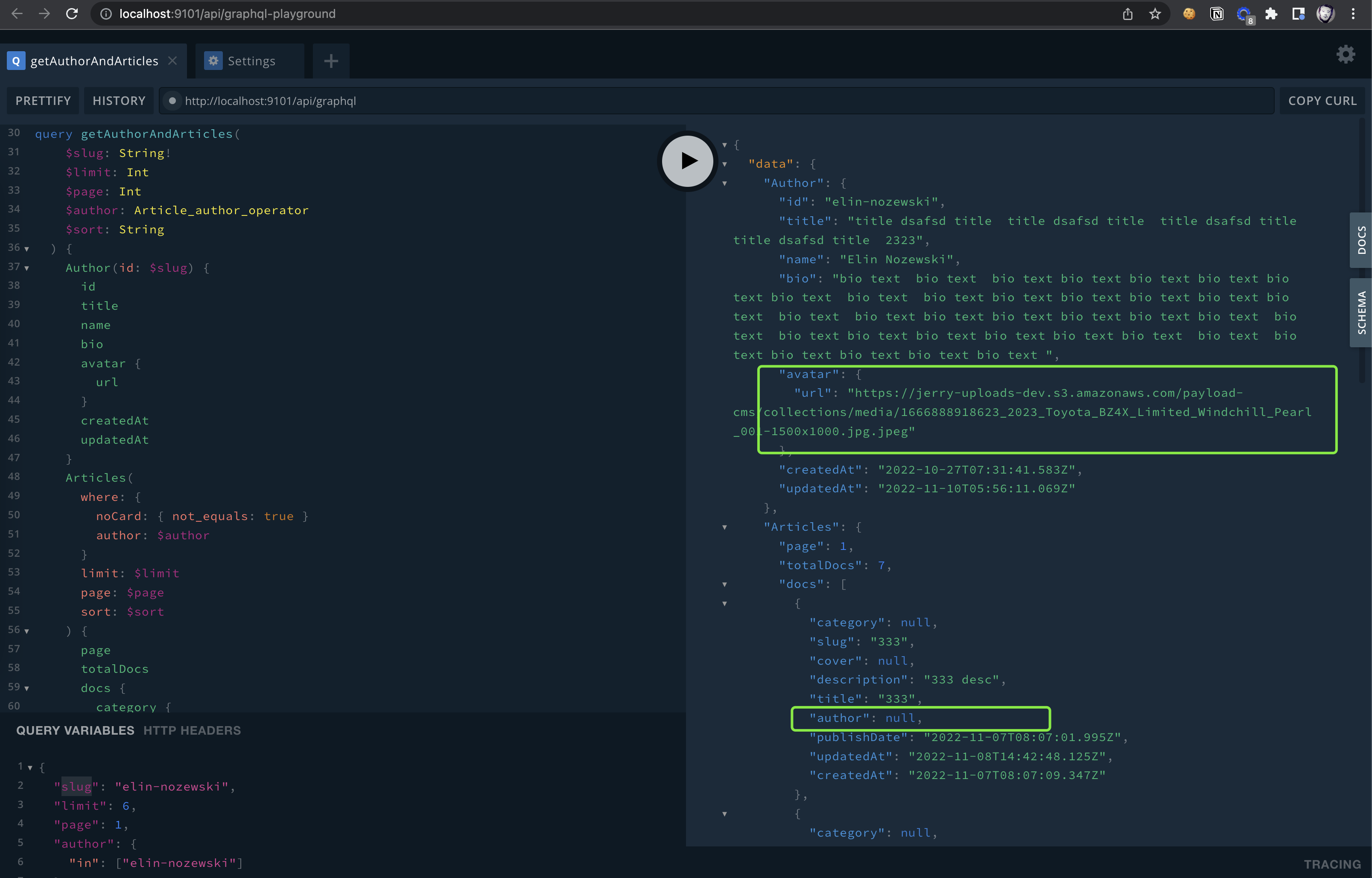 Graphql Issue · Issue 1363 · Payloadcms Payload · Github