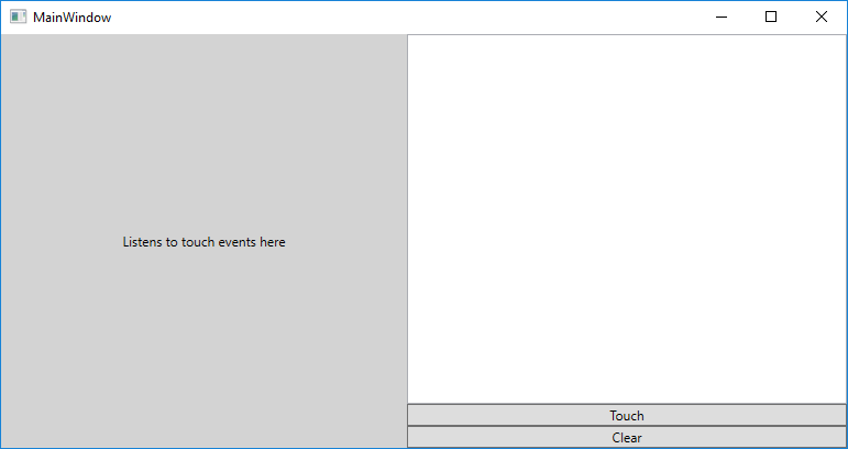 GitHub - JohanLarsson/TouchBox