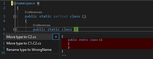 Not getting Rename file to · Issue #37469 · dotnet/roslyn · GitHub