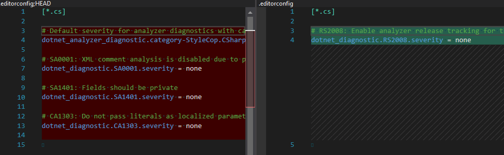 A file with the name '.editorconfig' already exists at the target location. Creating a link to ...