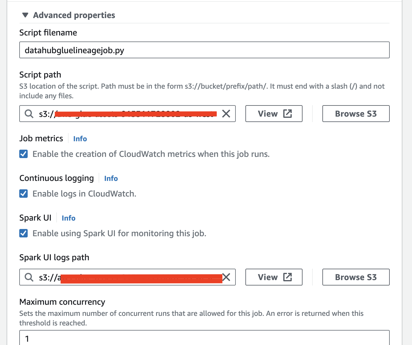 [bug] Spark Lineage Issue On Aws Glue · Issue 8997 · Datahub Project Datahub · Github