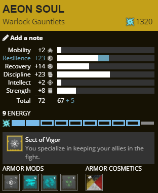 "Select Exotic" doesn't work with Aeon armor · Issue #7334 ...