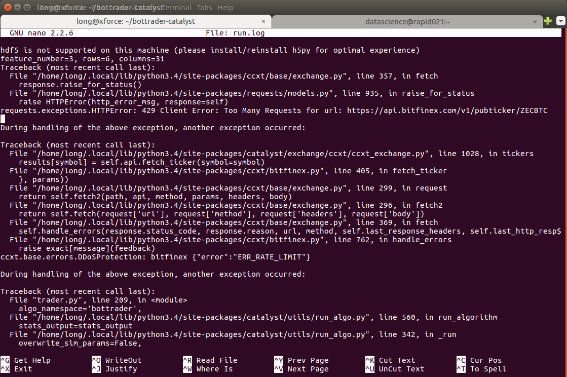 How can I reduce number of request to exchange when run in live trading mode? · Issue #291 ...