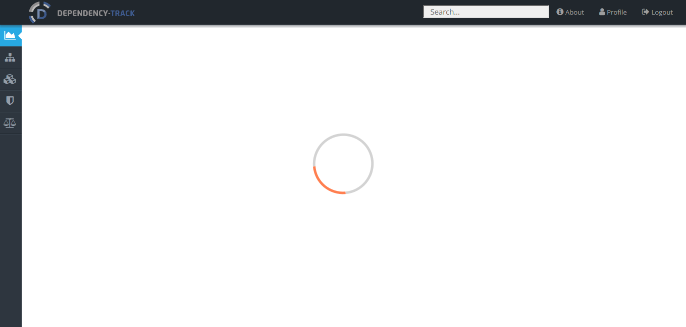 Dependency Track Landing Page Throws Error · Issue 184