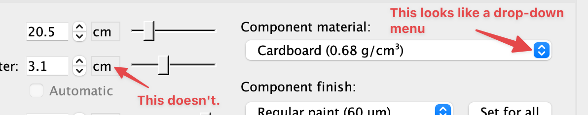 [Usability] Numeric inputs should accept values with explicit units · Issue #1633 · openrocket ...