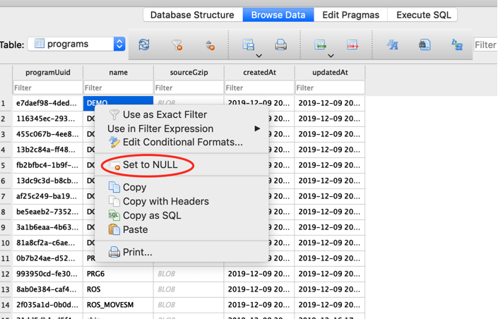 Crash While Setting Field To Null · Issue 2067 · Sqlitebrowser Sqlitebrowser · Github