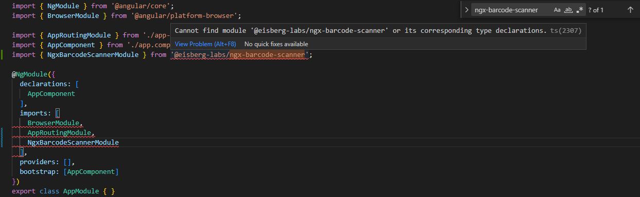 Angular 15 Cannot Find Name Buffer Quagga · Issue 5 · Eisberg Labsangular Components · Github 