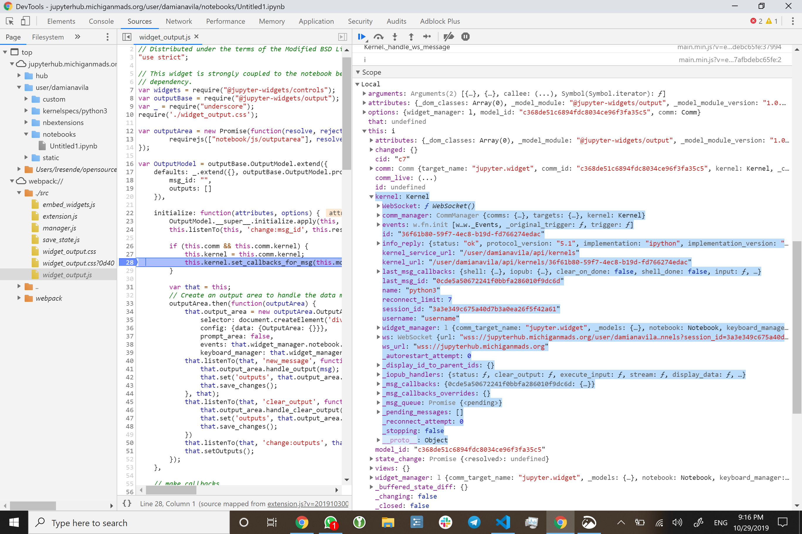 nbextension preventing widgets to be shown · Issue #2594 · jupyter ...