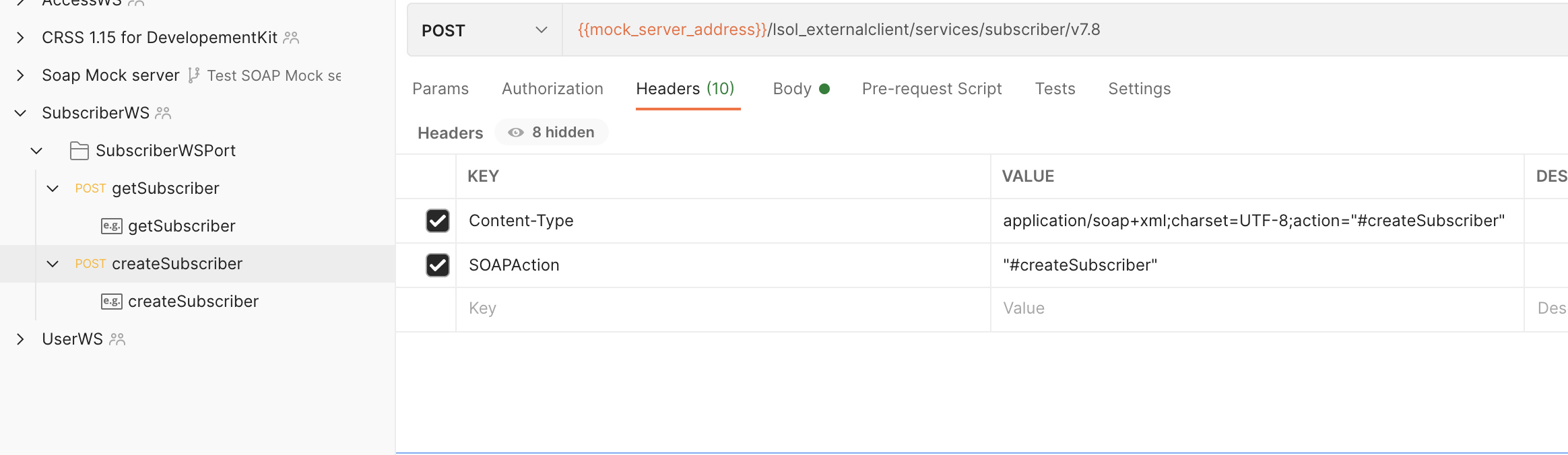 SOAP Mock Server reply do not match the correct example response made ...