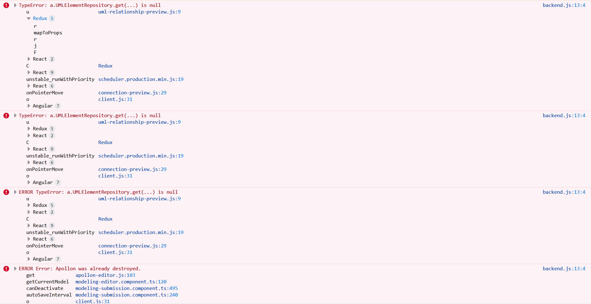 Apollon crashes ocassionally on multi-select · Issue #1939 · ls1intum/Artemis · GitHub