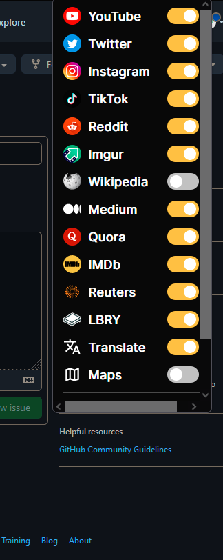 Fonts and icons are far too big · Issue #571 · libredirect/browser_extension · GitHub