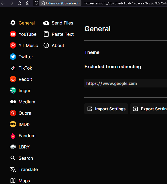 Fonts and icons are far too big · Issue #571 · libredirect/browser_extension · GitHub