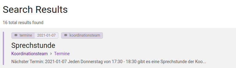 Show tags for search results · Issue #2462 · BookStackApp/BookStack · GitHub
