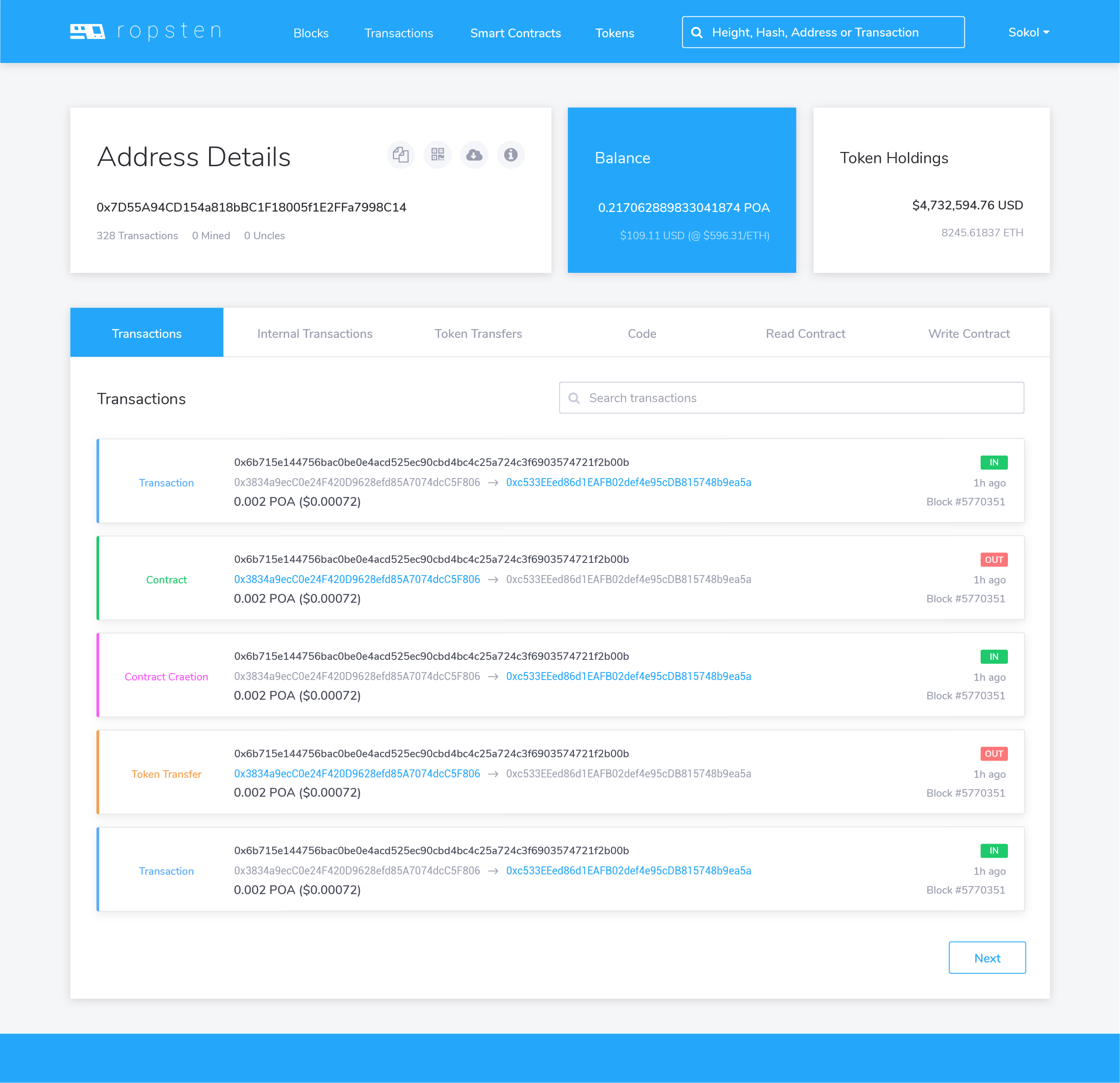 Ethereum chain mockups · Issue #444 · blockscout/blockscout · GitHub