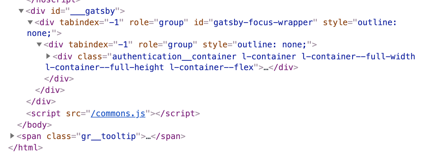 Npm Run Build Adding An Extra Wrapper Div With No Class · Issue 18117 1042