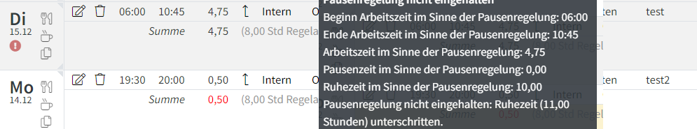 Ruhezeiten überprüfen · Issue #294 · Gepardec/mega · GitHub