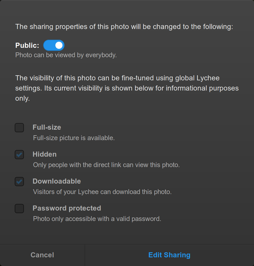 About Download medium, small size. · Issue #119 · LycheeOrg/Lychee-front · GitHub