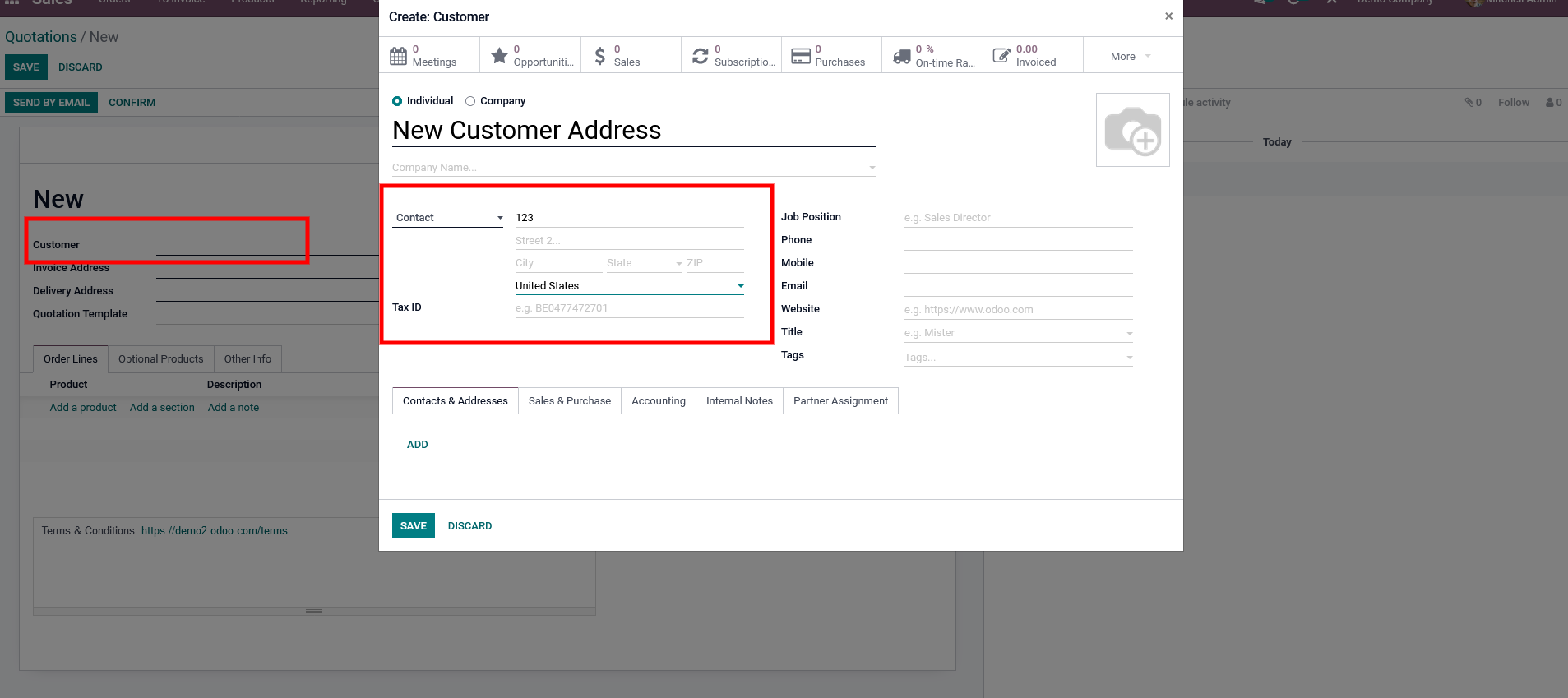 Odoo15 Customer Address Widget - Update Issue · Issue #86553 · odoo/odoo · GitHub