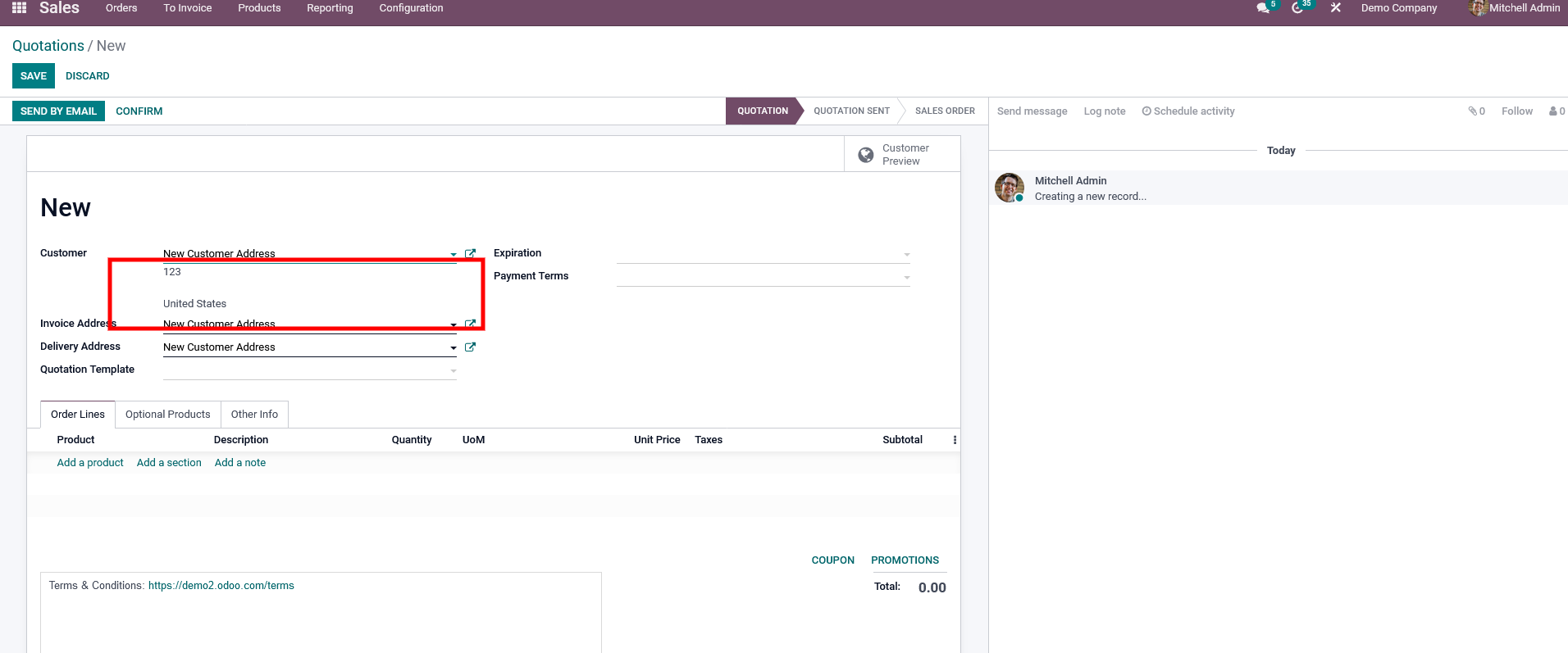 Odoo15 Customer Address Widget - Update Issue · Issue #86553 · odoo/odoo · GitHub