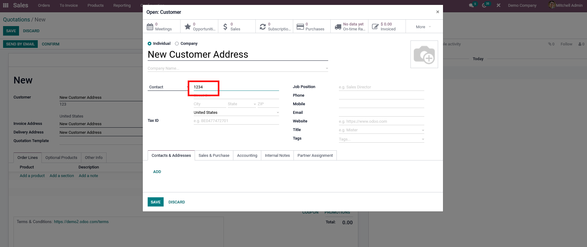 Odoo15 Customer Address Widget - Update Issue · Issue #86553 · odoo/odoo · GitHub