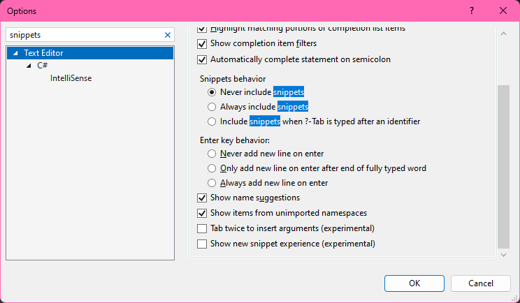 Pressing Tab key causes unwanted code changes · Issue #68873 · dotnet/roslyn · GitHub