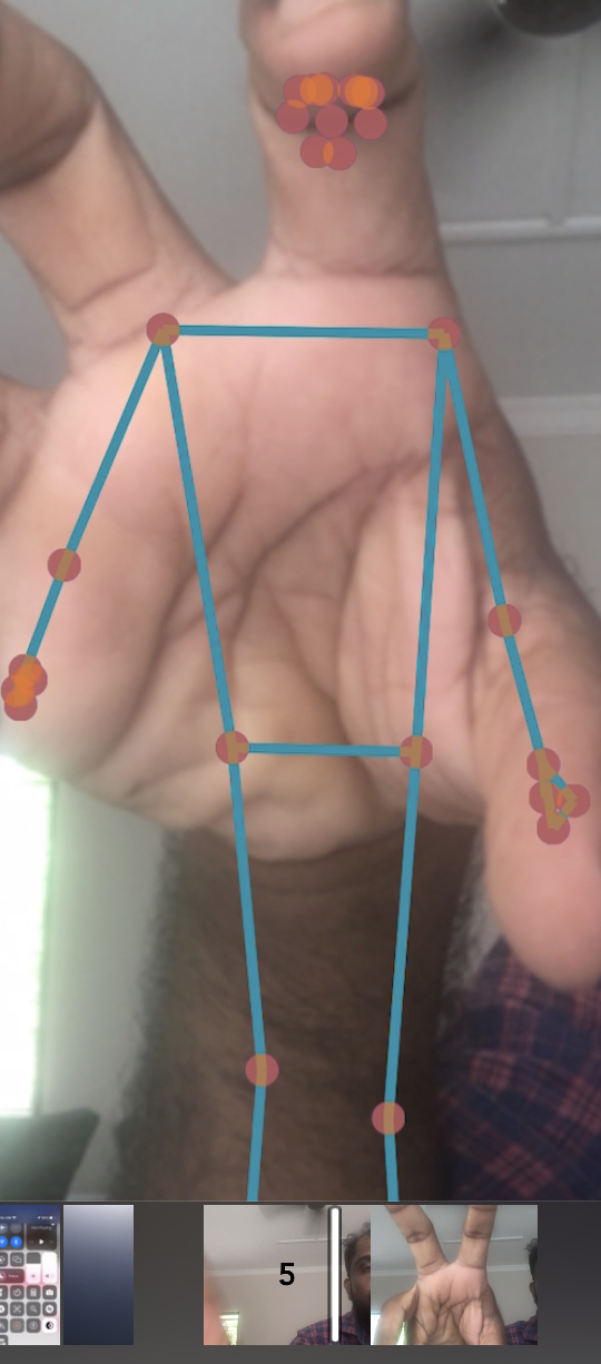 Pose detection, Considered palm as a Fully body. · Issue #495 · googlesamples/mlkit · GitHub