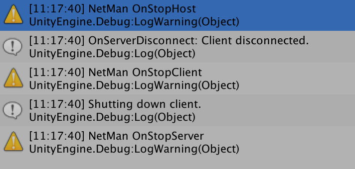 NetworkManager.StopHost never triggers OnStopServer Callback · Issue #2445 · MirrorNetworking ...