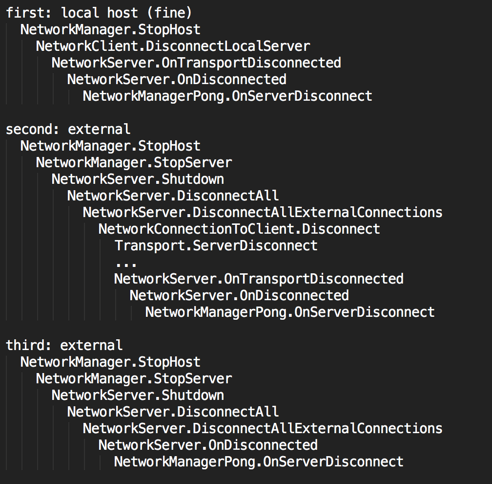KCP: OnDisconnect Event raised twice when server disconnects remote client · Issue #2706 ...