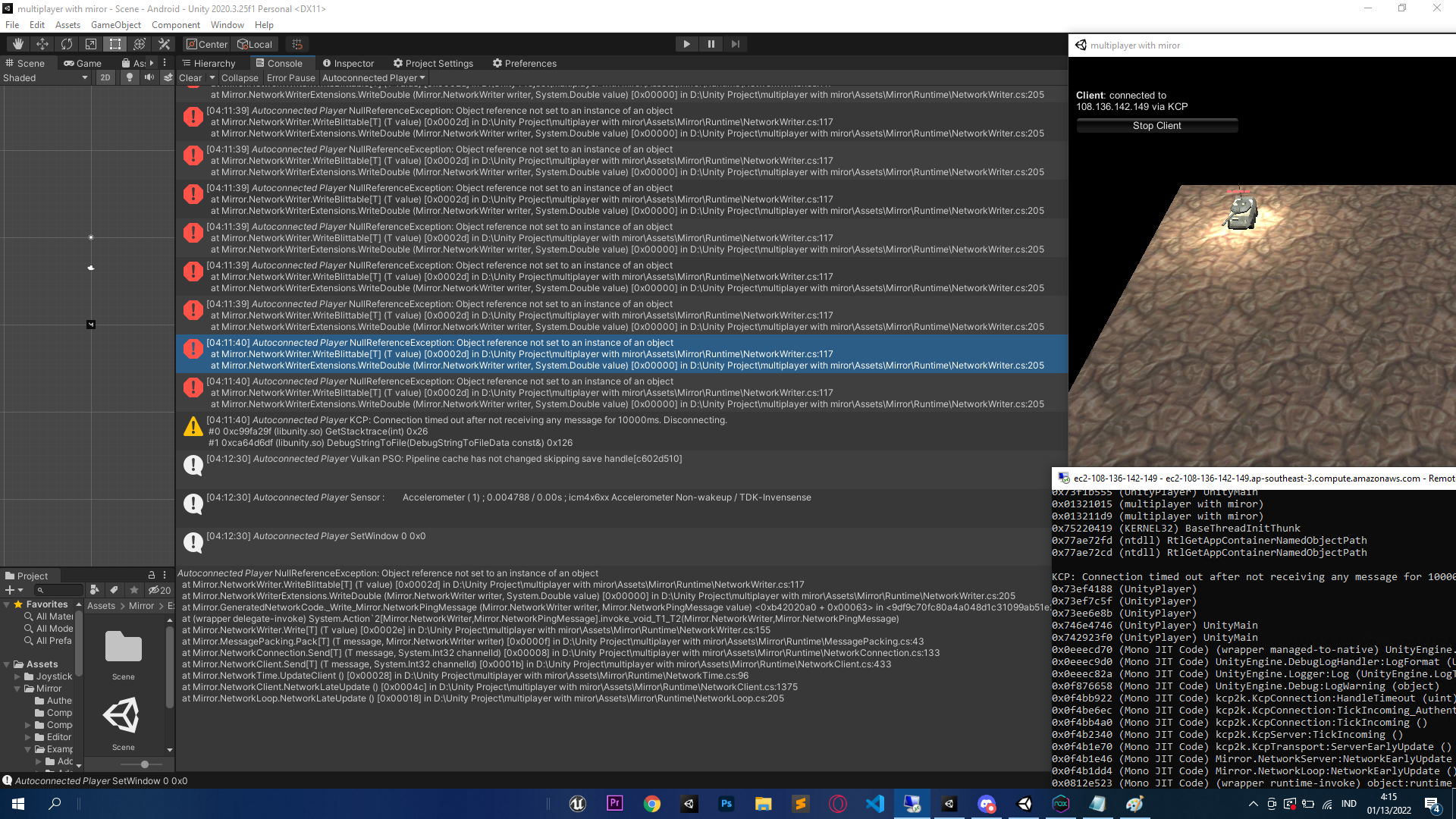 WriteBlittable Android issues · Issue #3044 · MirrorNetworking/Mirror · GitHub