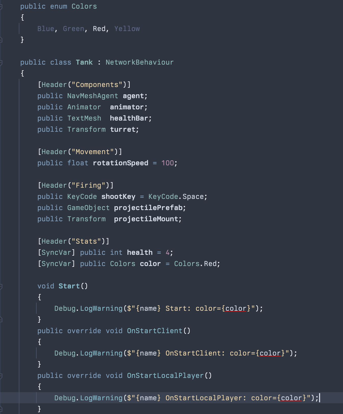 [SyncVar] enum default value: possible bug · Issue #2901 ...