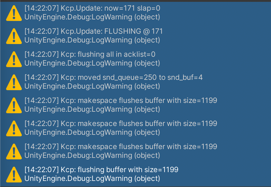 KCP: sending max sized message requires thousands of Update calls · Issue #3311 ...