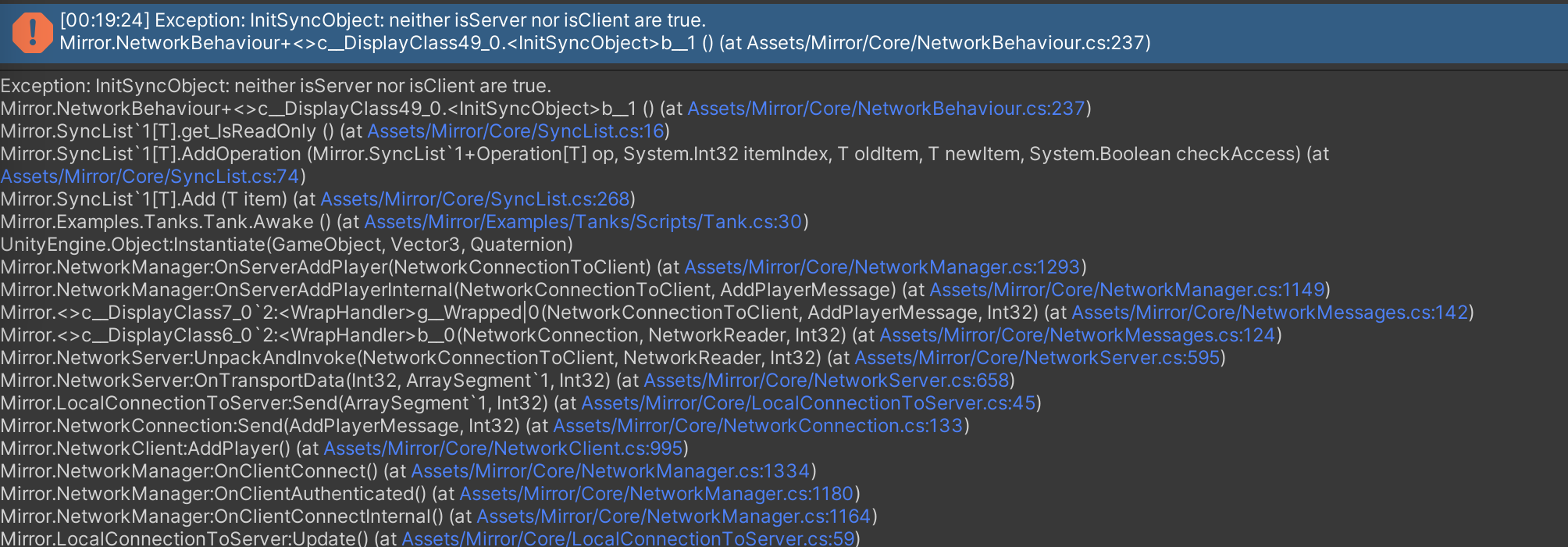 Synclists Should Be Modifiable Before Spawn · Issue 3341 · Mirrornetworkingmirror · Github
