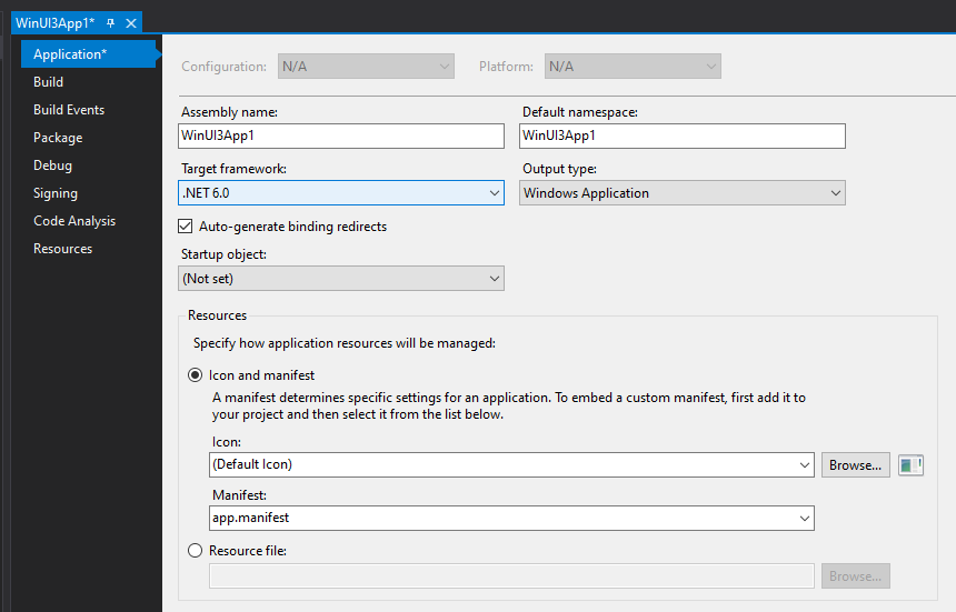 Error While Creating A Winui 3 C On Desktop Project · Issue 2949 · Microsoftmicrosoft Ui 9695