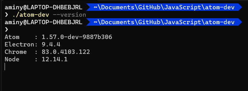Atom Electron 9 CLI disconnects after running commands and never exits · Issue #22024 · atom ...