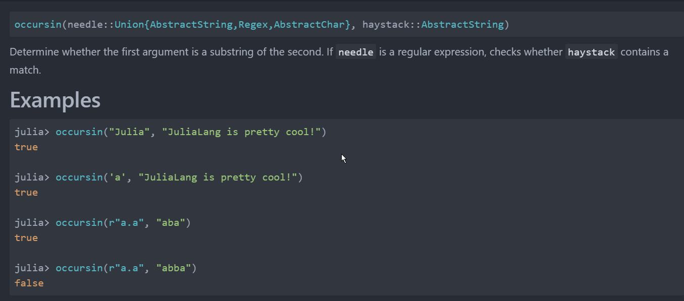 Colored documentation · Issue #405 · JuliaEditorSupport/julia-intellij · GitHub