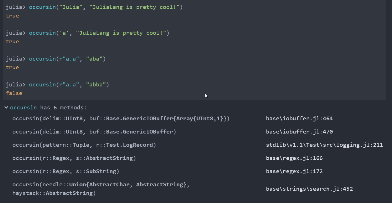 Having methods in documentation · Issue #406 · JuliaEditorSupport/julia-intellij · GitHub