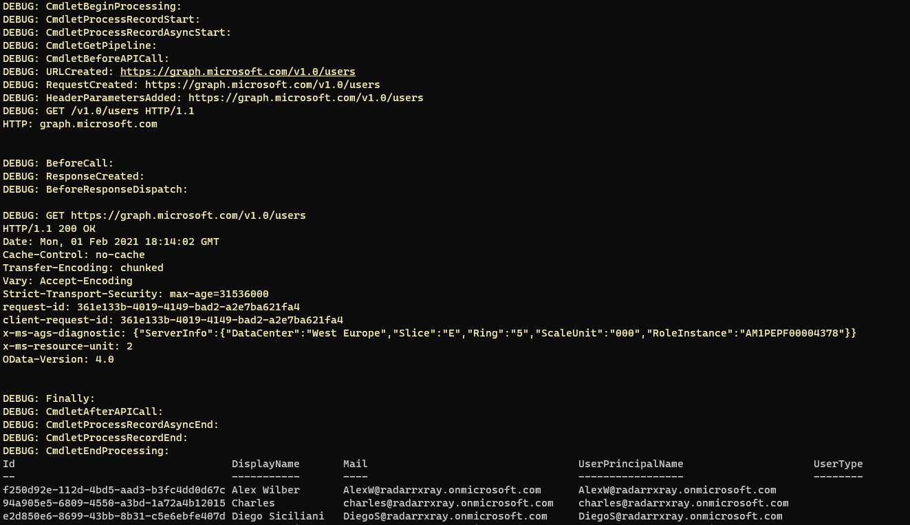 Debug Does Not Print Body For Service Modules · Issue 537