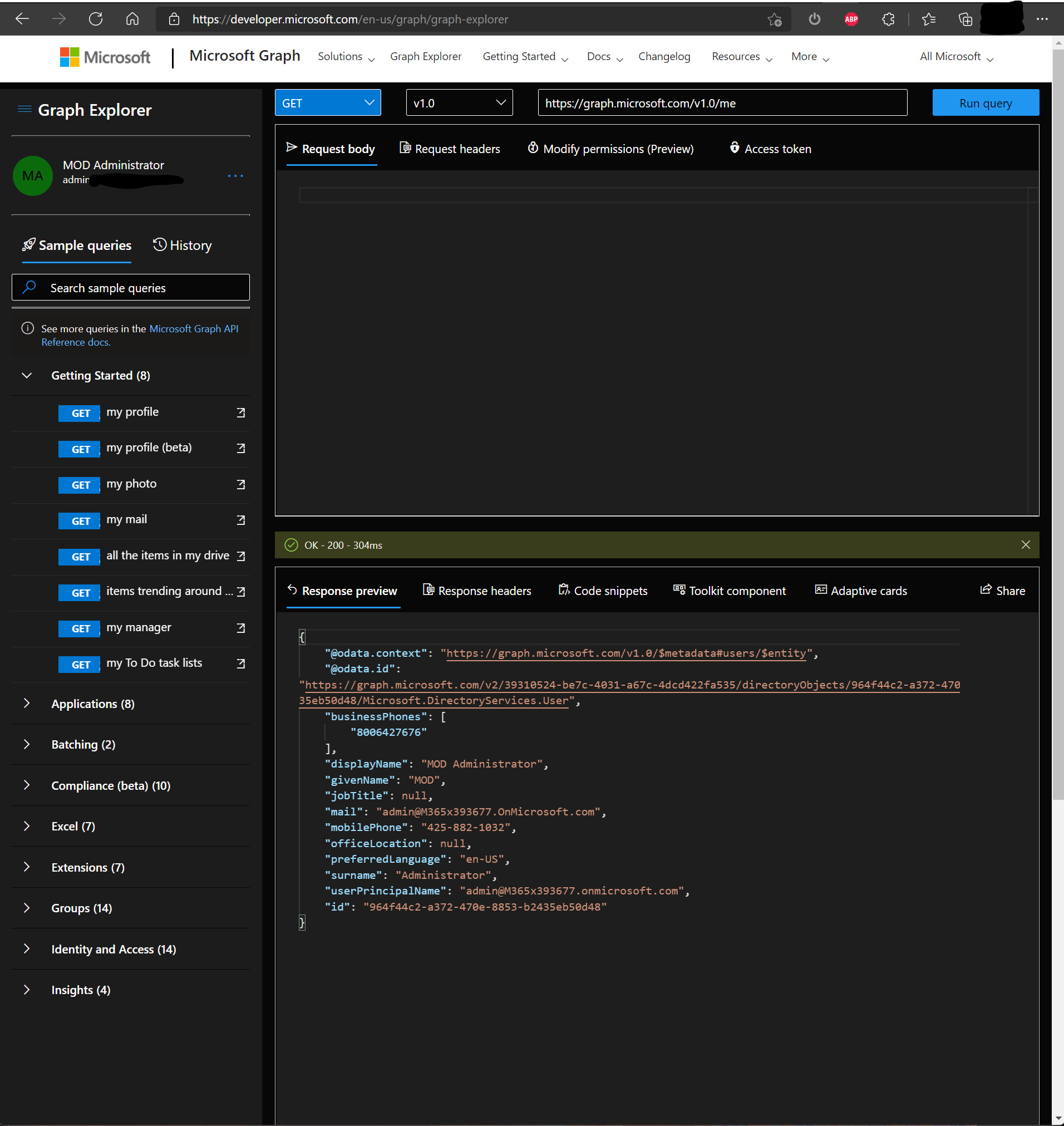Chrome Around Graph Explorer Doesnt Respect System Theme · Issue