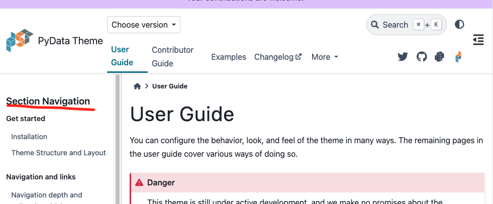 Top of the sidebar gets hidden on small windows when scrolling · Issue #1493 · pydata/pydata ...