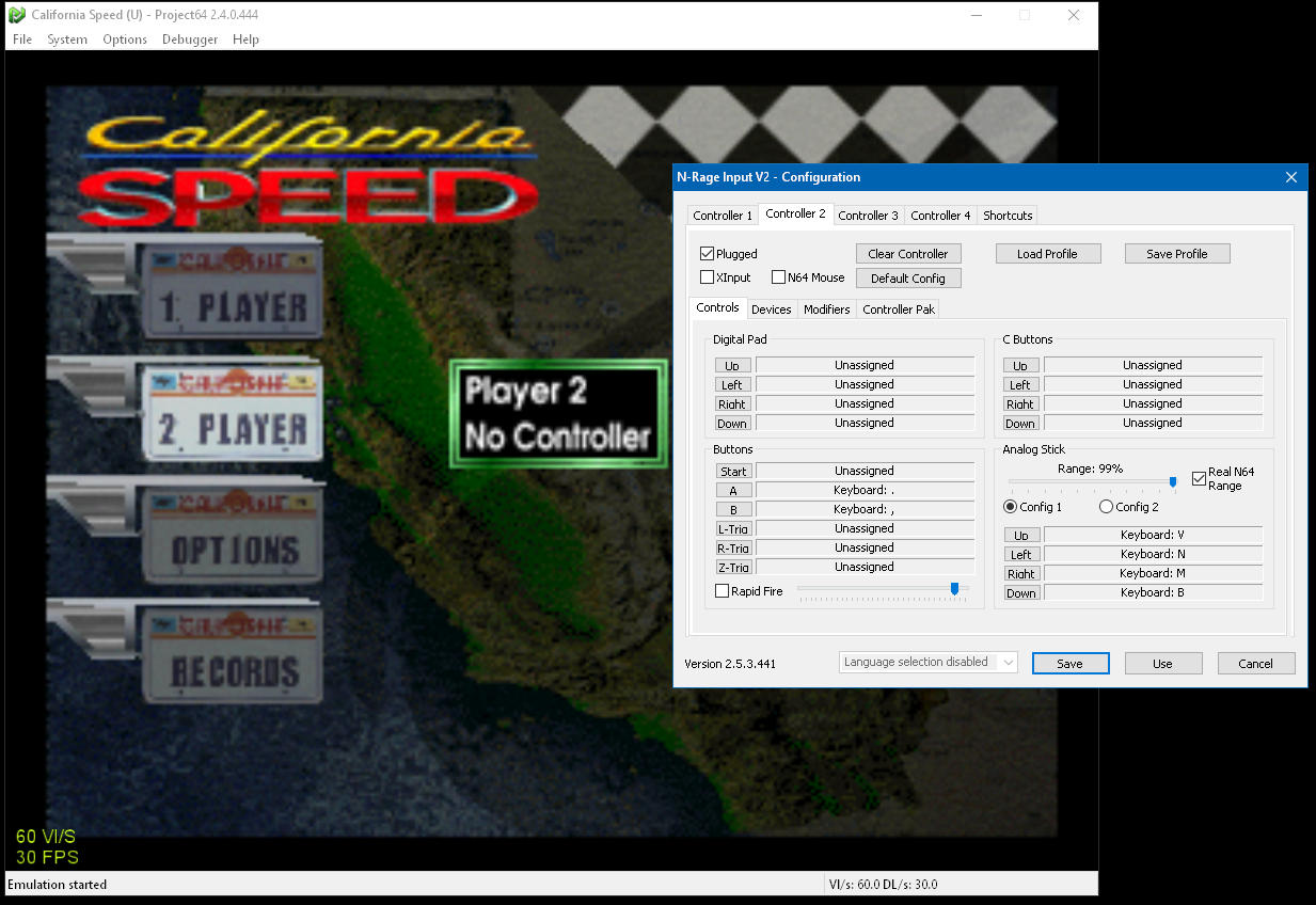 The "controller plugged" checkbox doesn't work in real-time. · Issue ...
