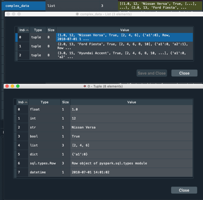 Dataviewer enrichment for List, Dictionary and Row · Issue #91827 ...