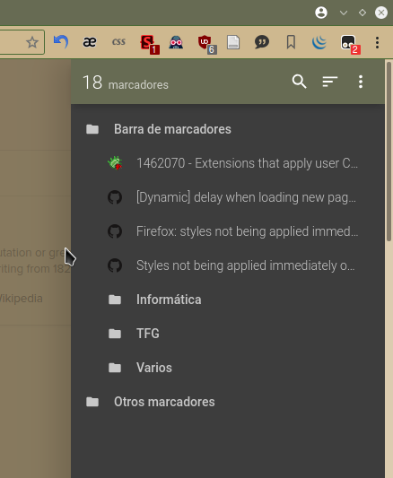 Style browser extensions · Issue #515 · darkreader/darkreader · GitHub