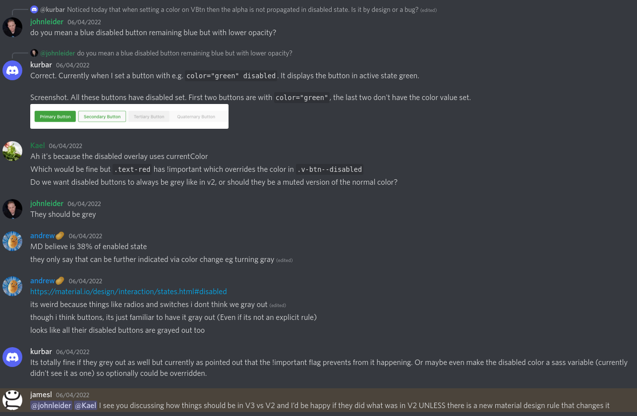 Bug Report 300 Beta1 Vbutton Does Not Style `disabled` Correctly With Color On Variant 