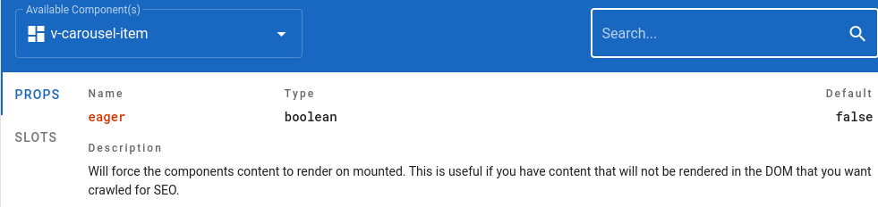 [Bug Report] Carousel lazy loads by default · Issue #12007 · vuetifyjs/vuetify · GitHub