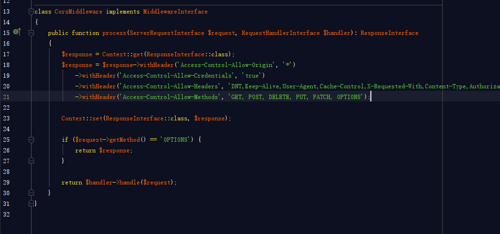 [QUESTION] 跨域设置*无效 · Issue #2572 · hyperf/hyperf · GitHub
