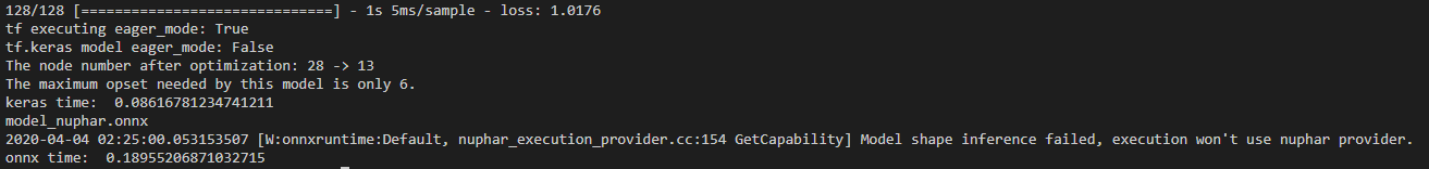 Model Shape Inference Failed For Nuphar With Onnxruntime 120 · Issue 3420 · Microsoft