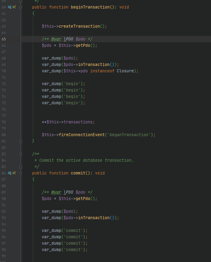 [BUG] 出现 PDOException: There is no active transaction , 随机出现, 最近配置了读写分离, 不确定是否有关 · Issue #4651 ...